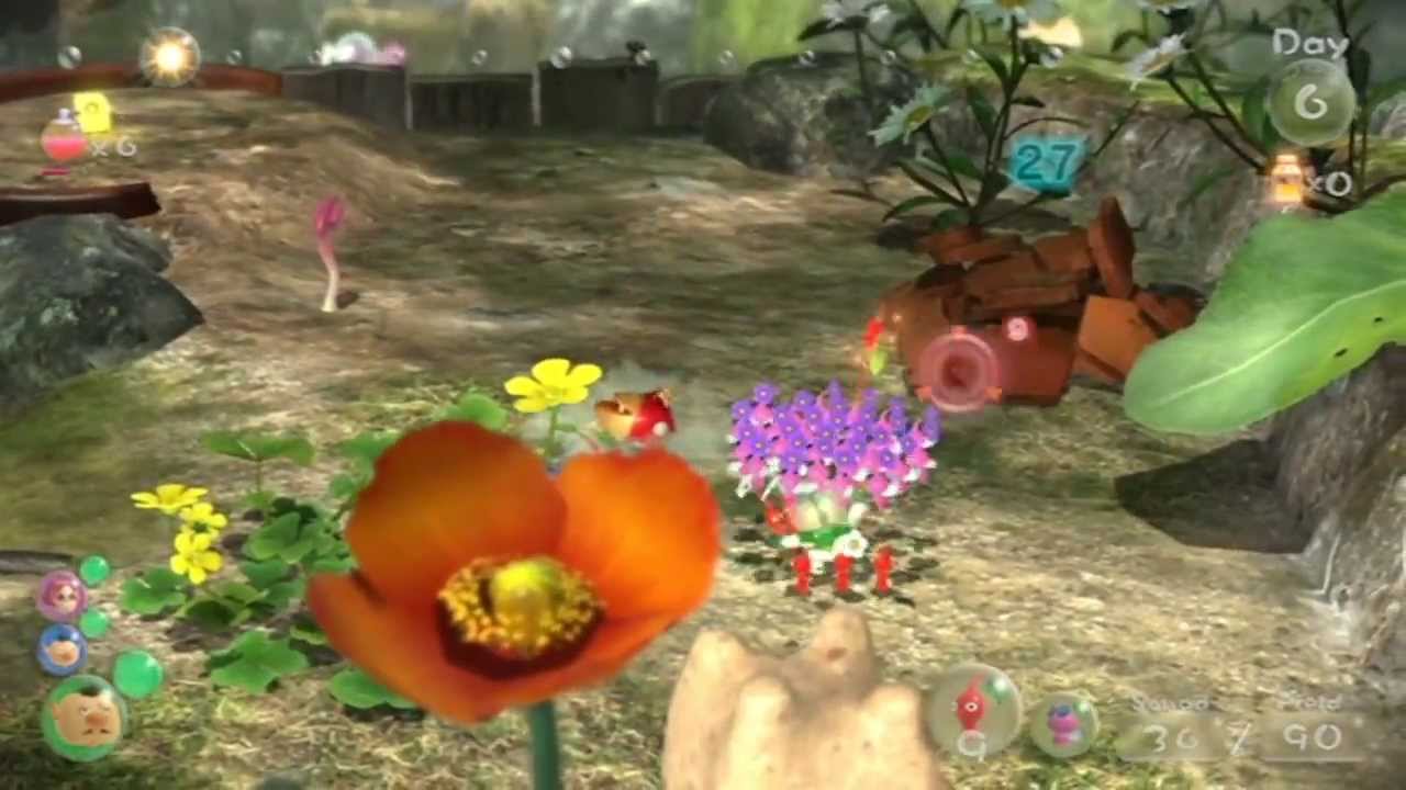 Pikmin 3 - Day 6: Garden of Hope - YouTube