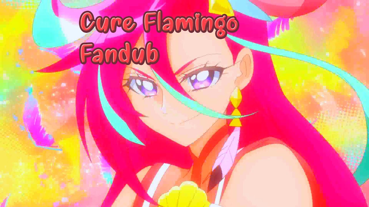 【Fandub】Cure Flamingo Transformation - YouTube