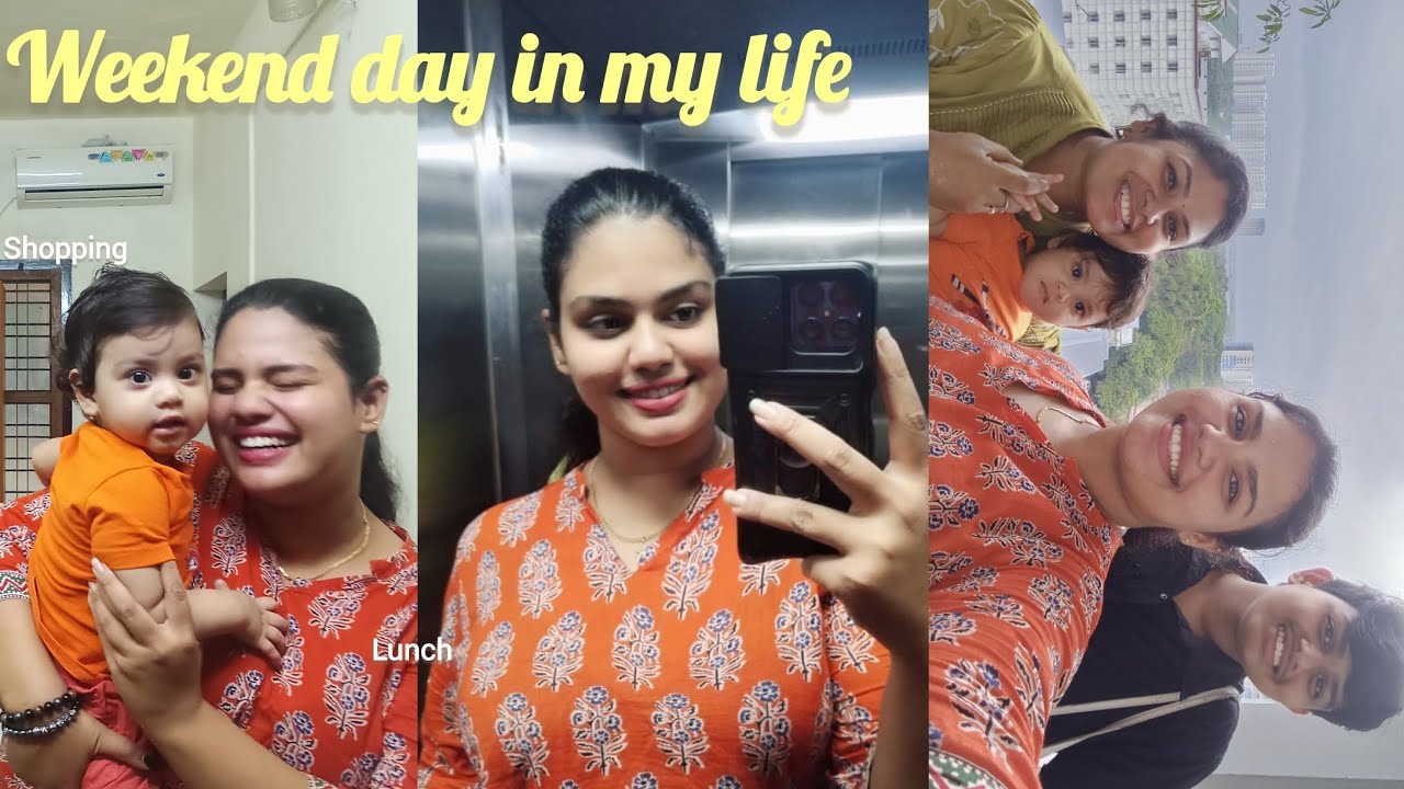 weekend day in my life /with family/college student - YouTube