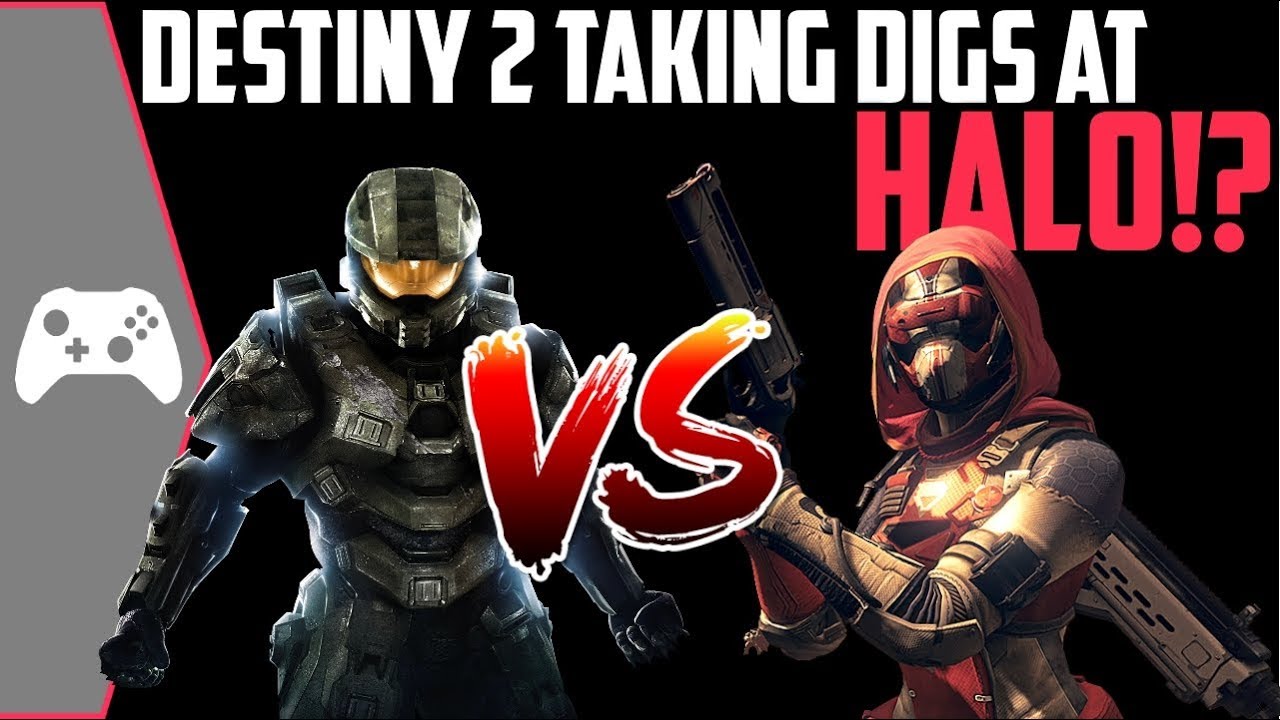 Did Destiny 2 Take A Dig At Halo 5? | Destiny 2 VS Halo 5 - YouTube