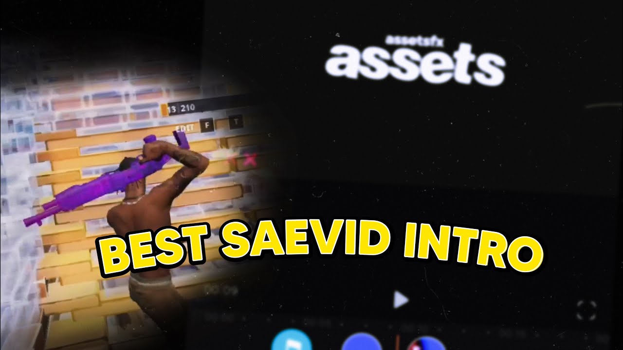 NEW BEST SAEVID Intro on IOS/ mobile!!! + tutorial🖊 and template 📂 ...