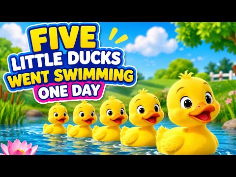 Nursery rhymes for kids|New rhyme and song for toddlers|Five Little Ducks went out one day|Poem|Song
