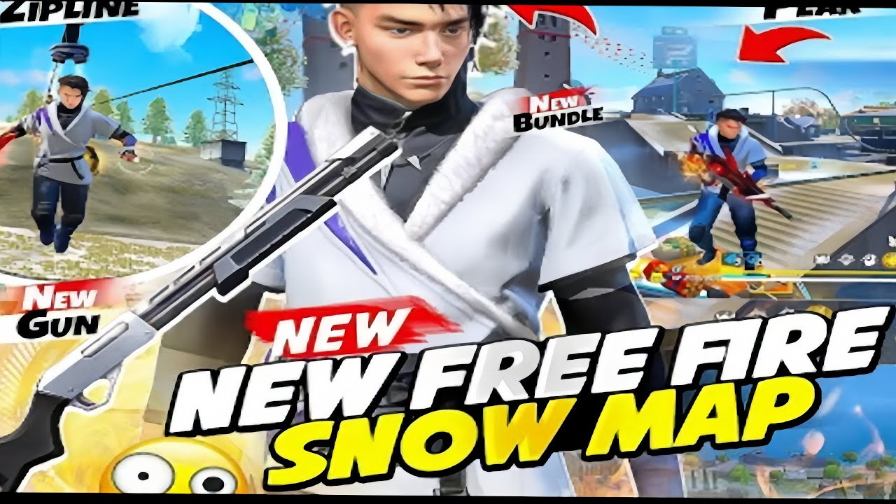 Free Fire New CS Snow Map🌨️ Gameplay😀#freefire #garenafreefir # ...