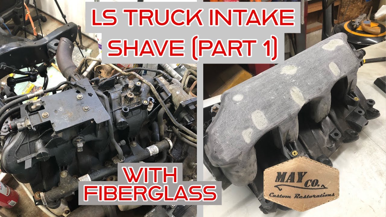 LS Intake Manifold Shave (Part One of Two) - YouTube