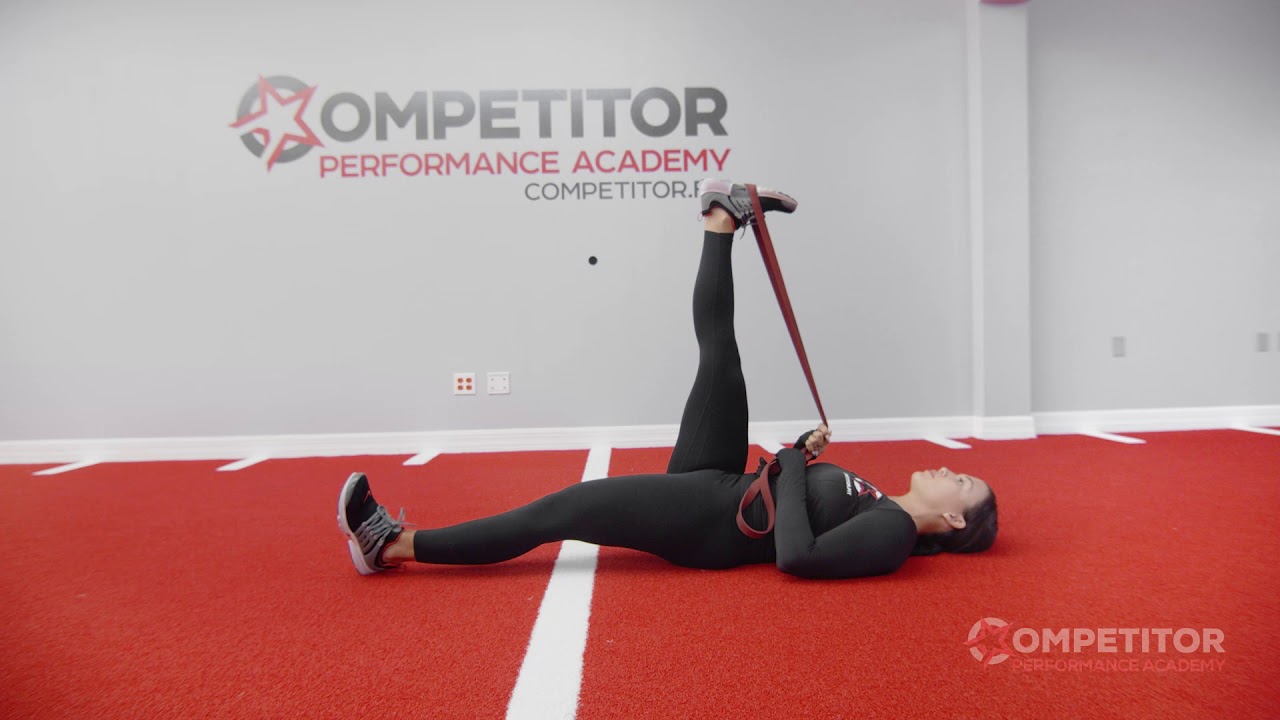 Static Hamstring Stretch - YouTube