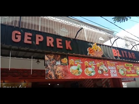 #kulinerayamgeprek Wareg Tenan di Tempat Makan Geprek Blitar ( jl ...