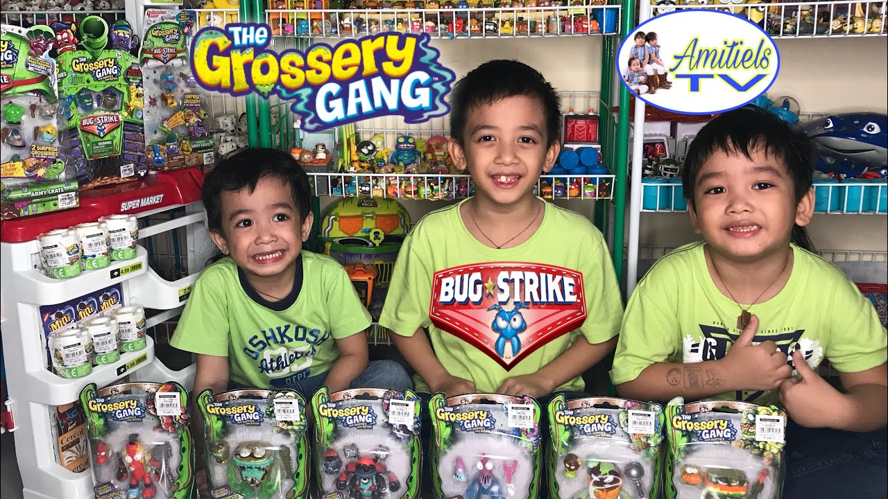 Grossery Gang BUG STRIKE Action Figures Series 4 - YouTube