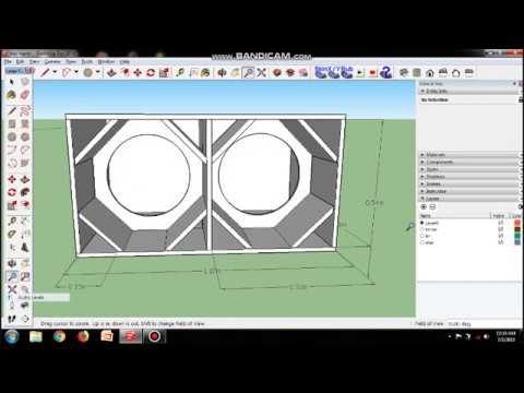 Skema box martin 18 inch double - YouTube