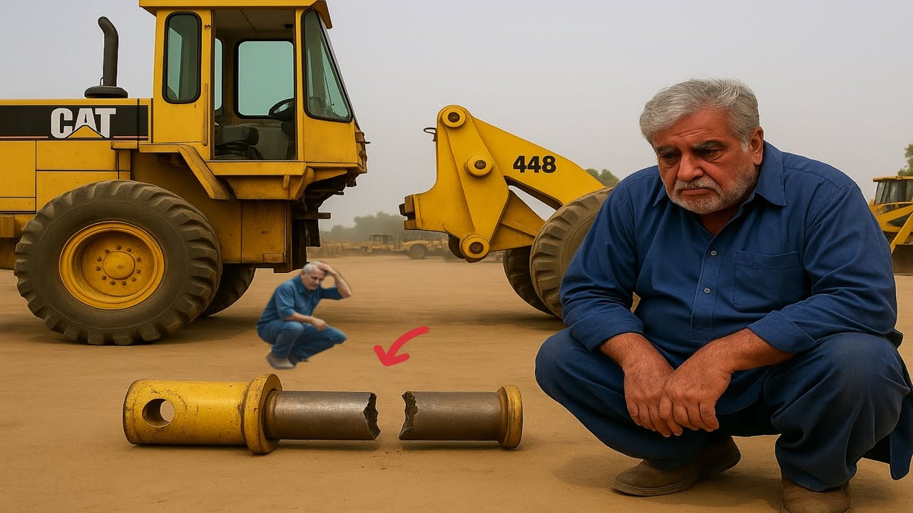 Caterpillar Loader Broken Center Pin – Repaired Like Brand New by ...