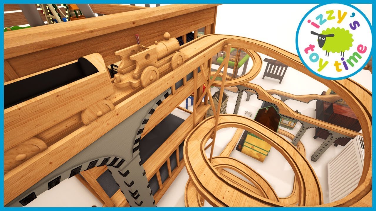 LATE NIGHT TRACKS SESSION! Fun Toy Trains with Tracks the Train Set ...