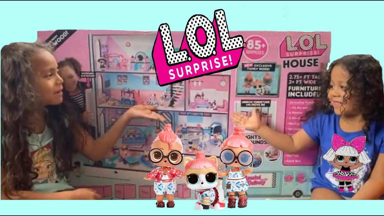 New LOL Surprise Doll House - YouTube