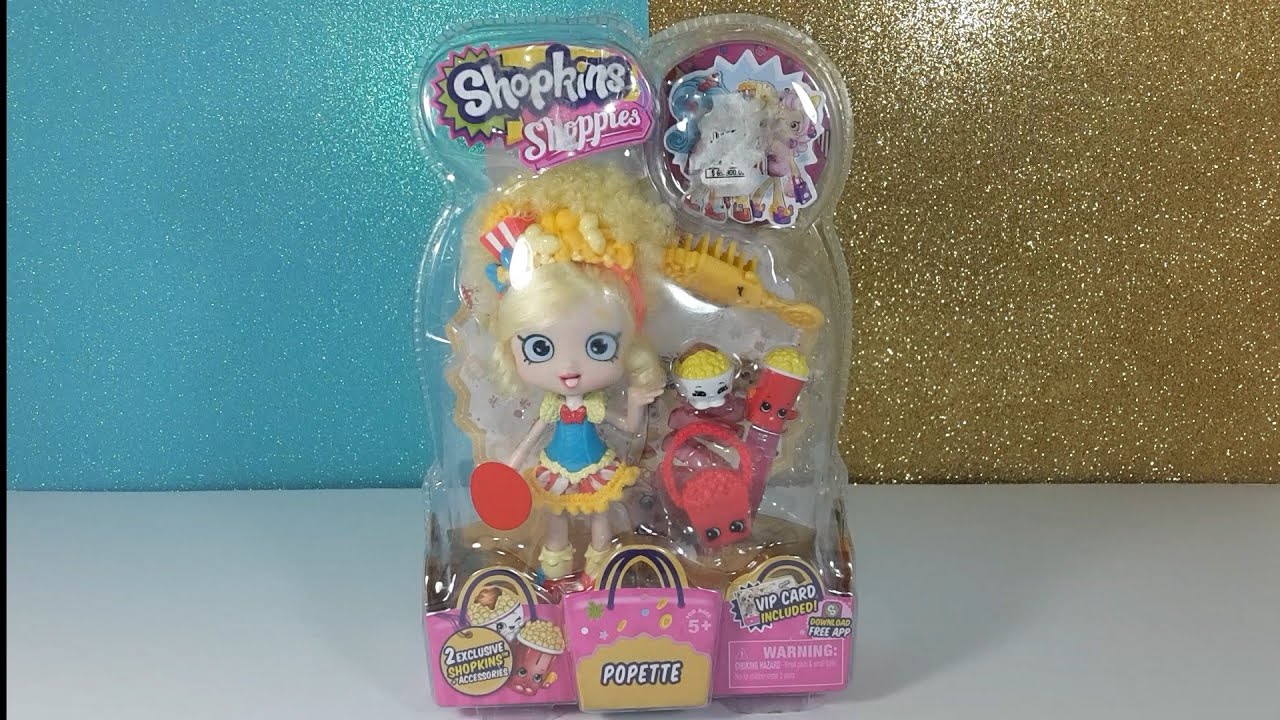 Shoppies review: Popette first wave doll! - YouTube