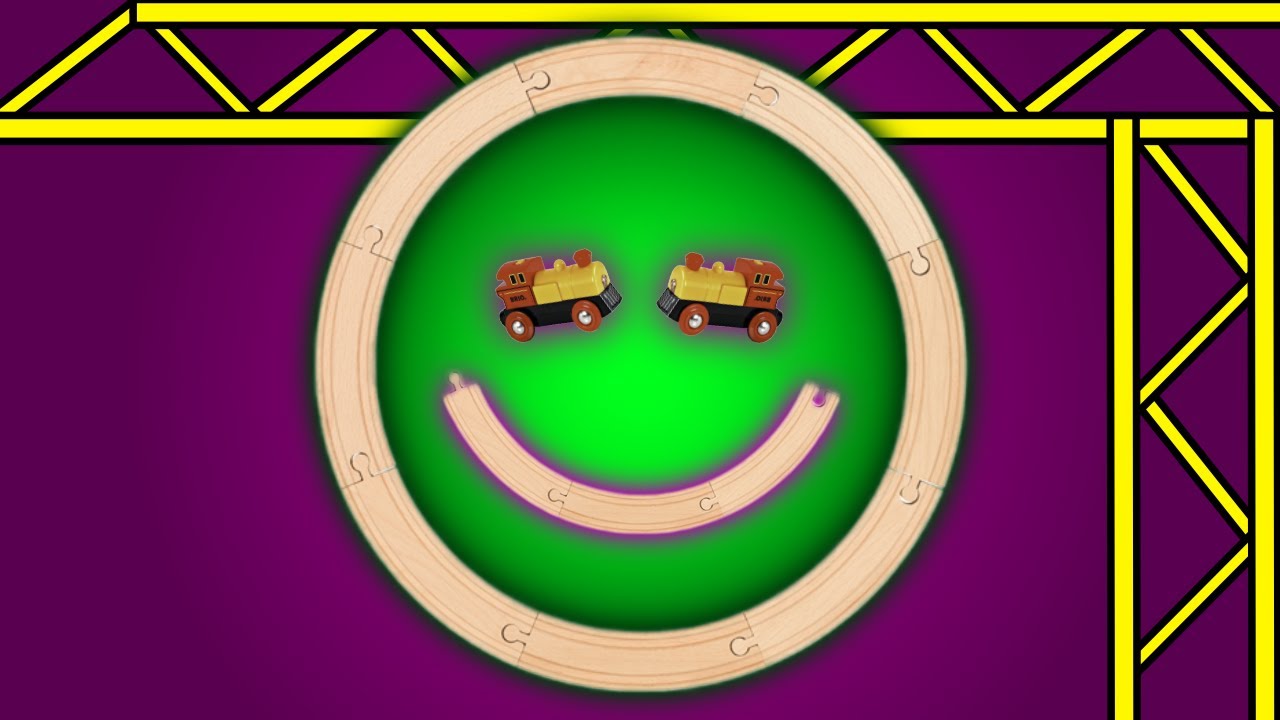 BRIO Trains: Construction Crane And Farm Animals - YouTube