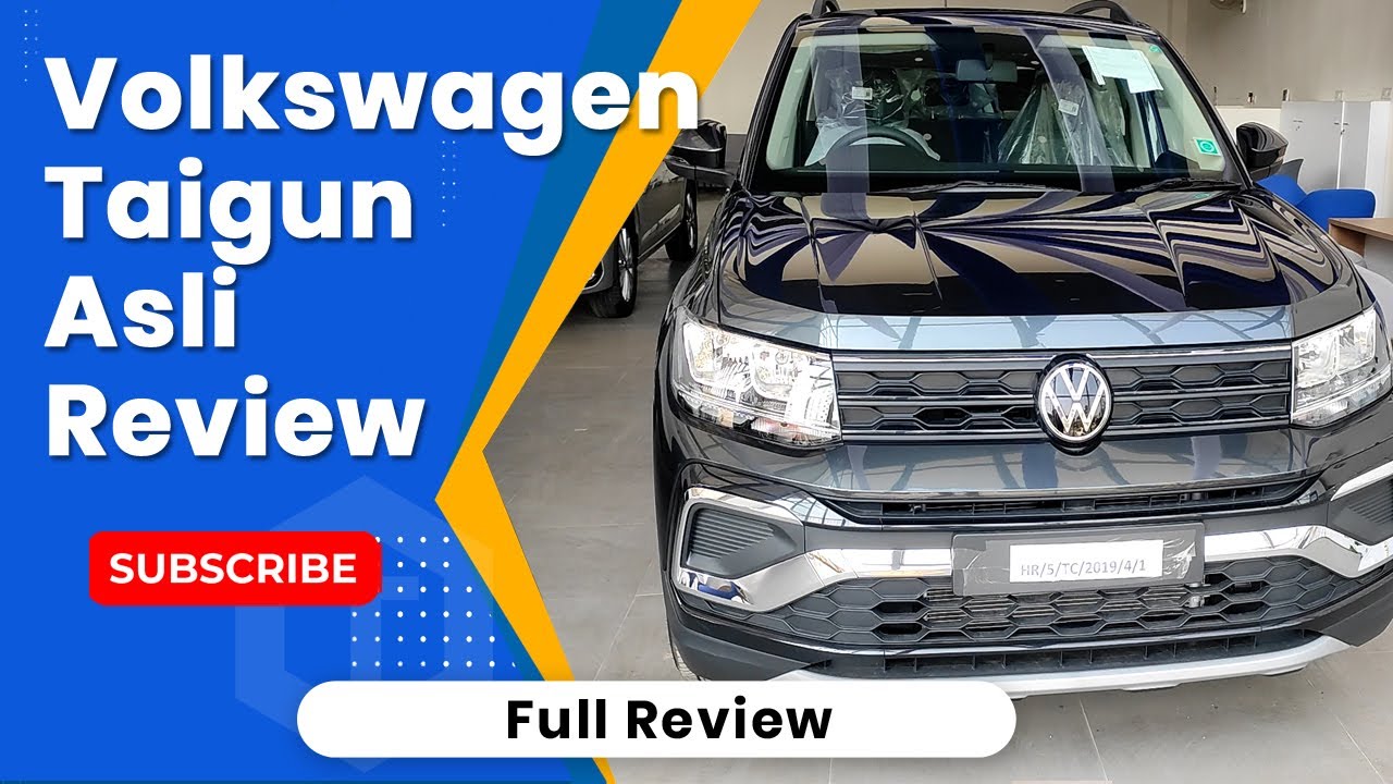 Volkswagen Taigun 2022 Taigun GT Plus Top Model Features full Video ...