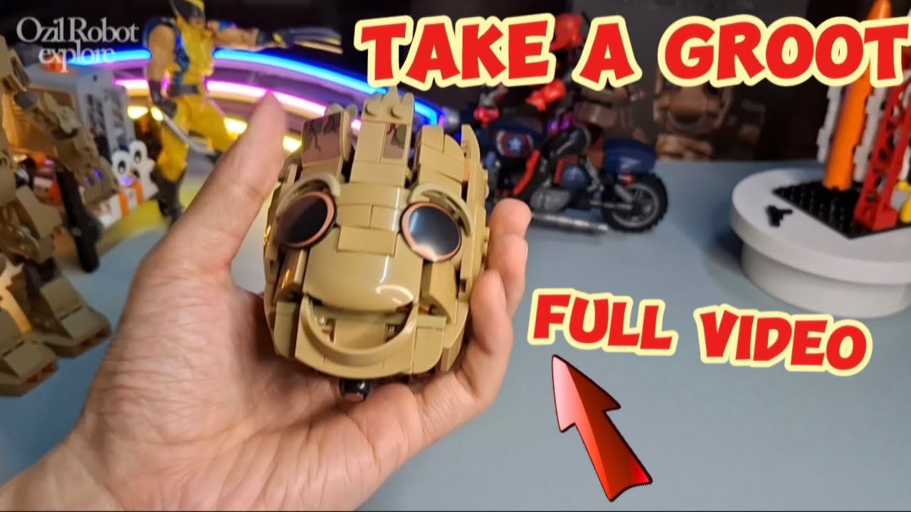 How I build the baby Groot | Full video - YouTube