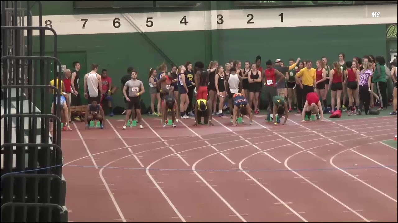 MITS 2019 - Boys 60m Dash Semis 3 - YouTube