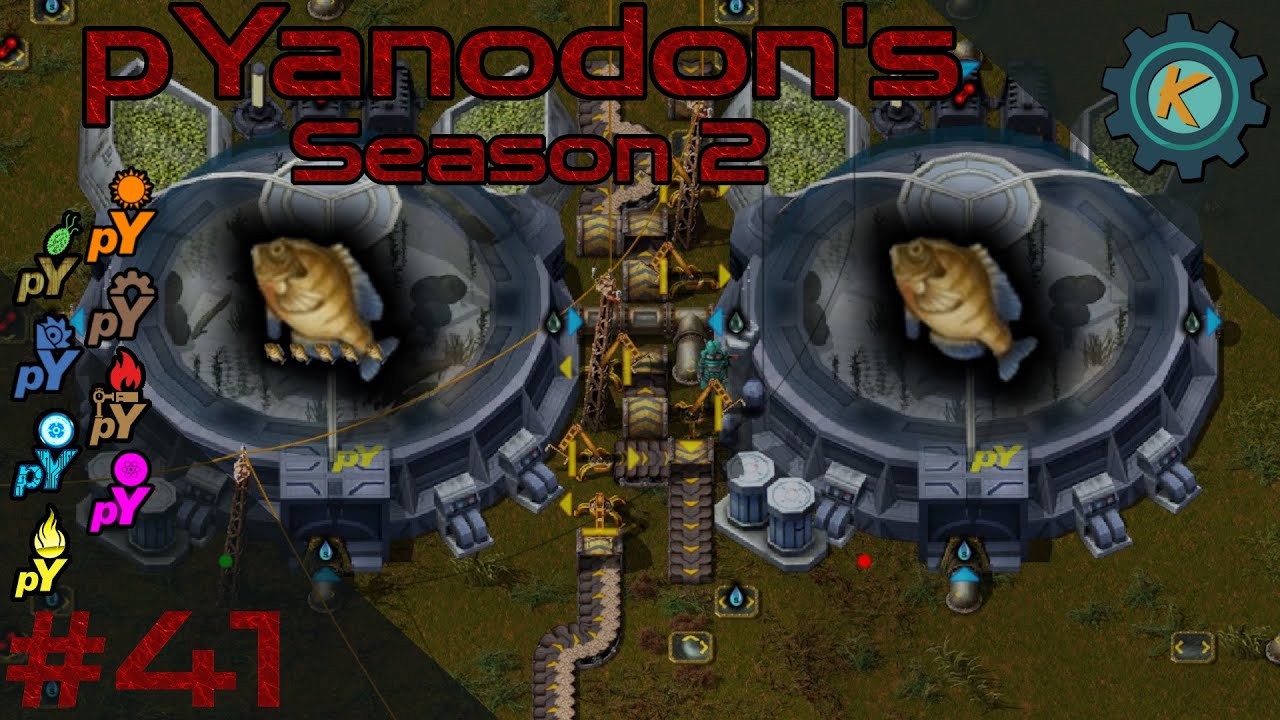 Factorio pYanodon's S2E41 - Feeeeesh! - YouTube