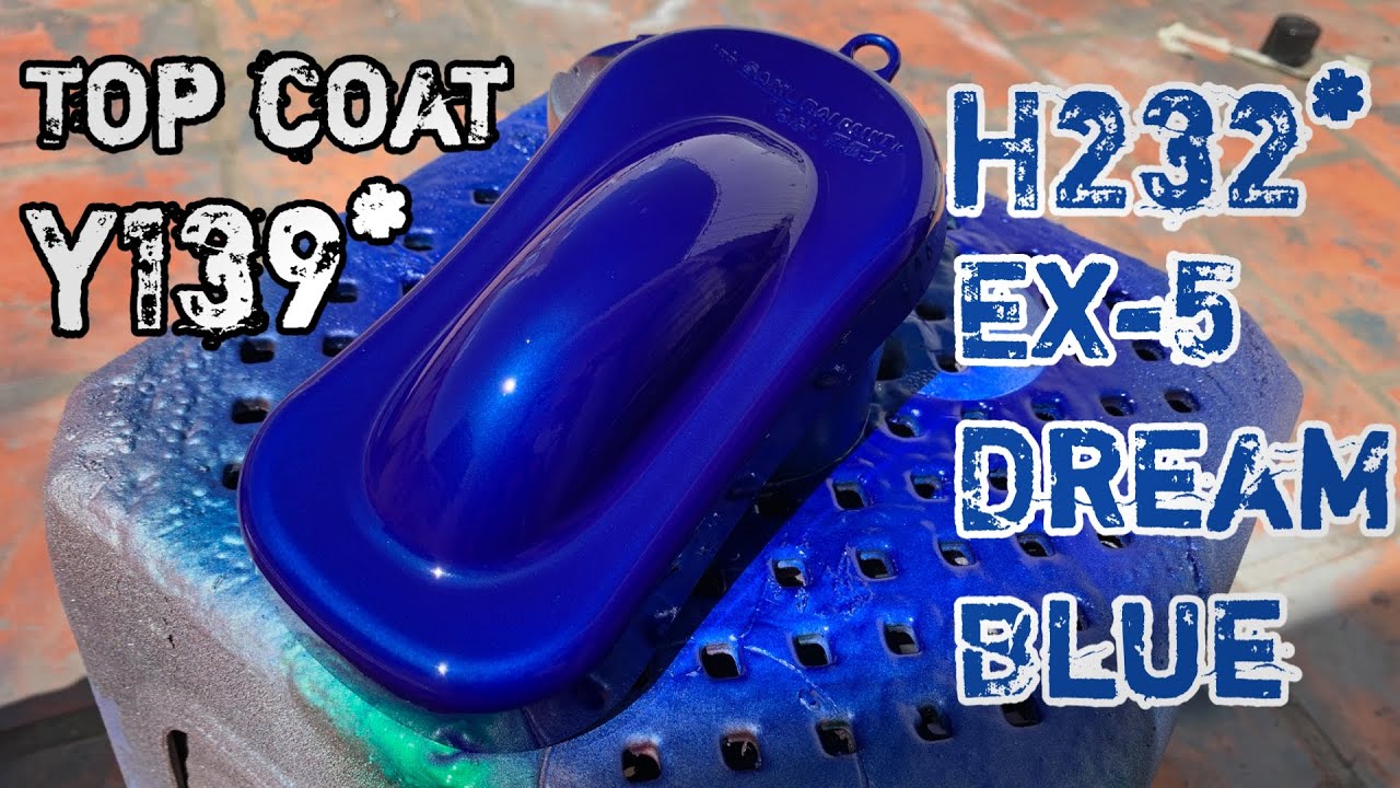 Samurai Paint H232* + Y139* Marine Blue - YouTube