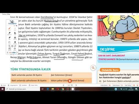 9.sınıf TİYATRO-2 Batı etkisindeki Türk tiyatrosu,ilkler,tiyatro terimleri
