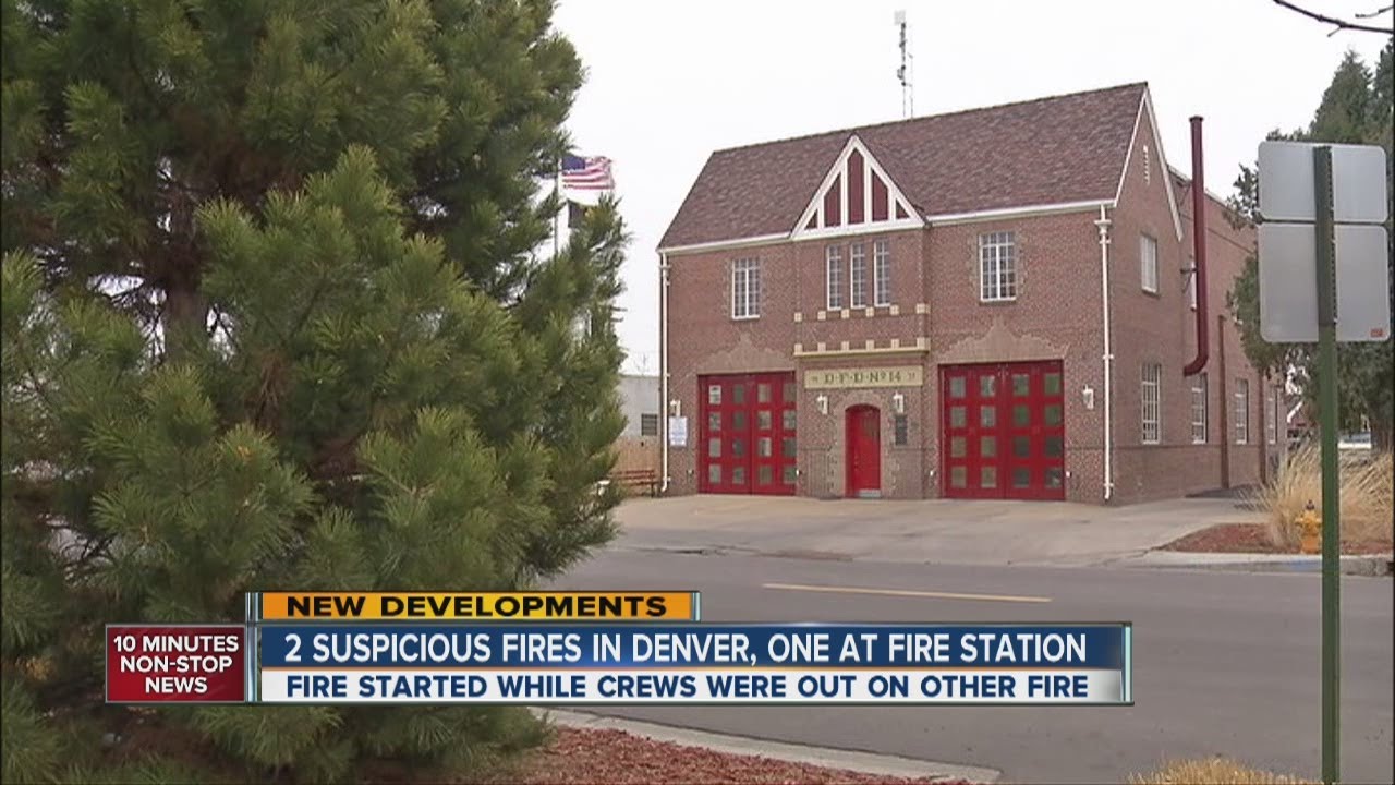 Fire station shed set on fire while fire crew out on call - YouTube