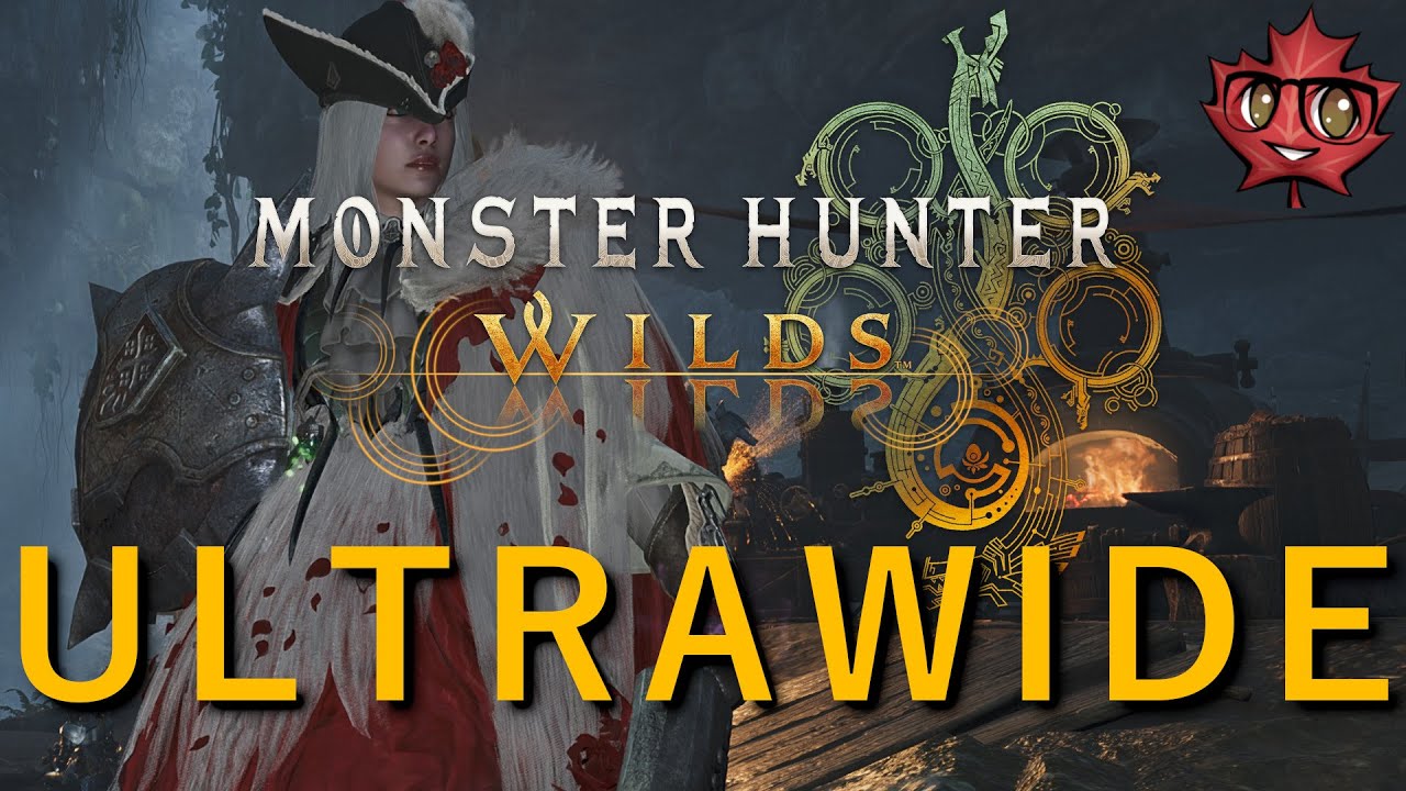 MH:Wilds in ULTRAWIDE (21:9) - Hope you like spiders! - YouTube
