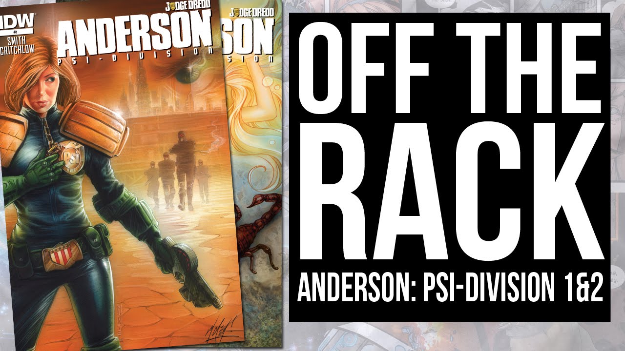 Judge Dredd Anderson Comic