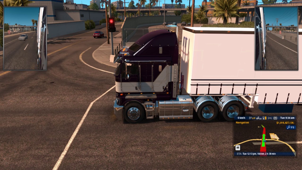 Kenworth K200 Drop Deck B-Double Set on ATS - YouTube