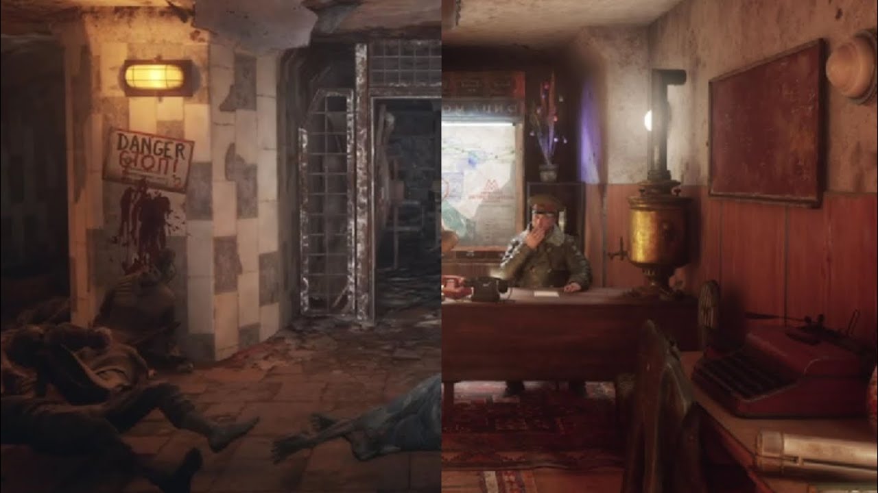 Metro Exodus. Krasny prospekt Before and after war - YouTube