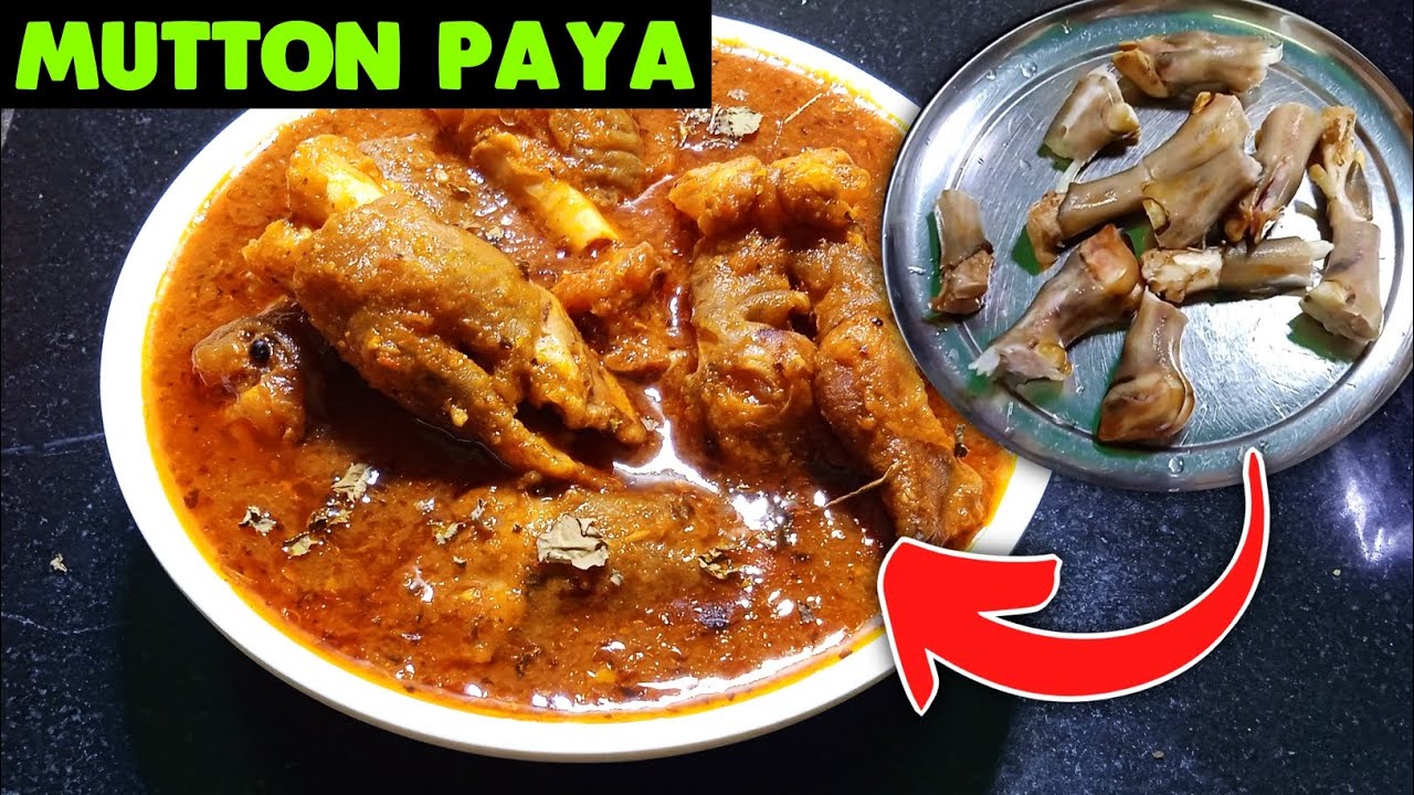 Best Kharode / Mutton Paya Recipe (Hindi) | खरोड़े बनाने का सबसे आसान ...