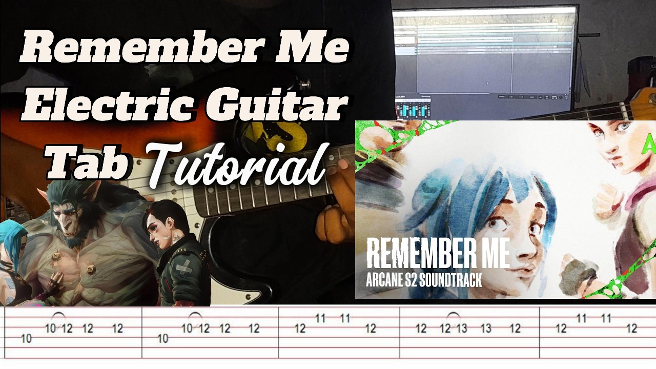 How to Play | Remember Me | Arcane Season 2 OST - YouTube