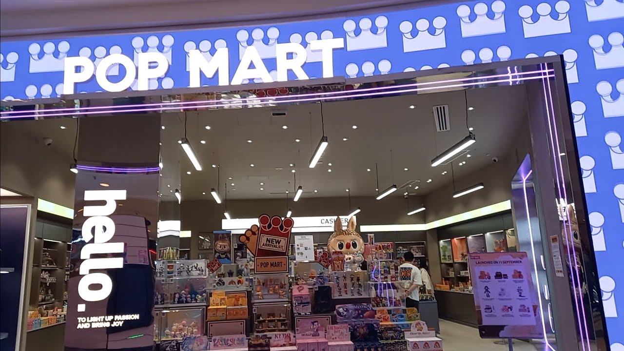 Pop Mart at Chatswood Westfield Mall in Sydney Australia - YouTube