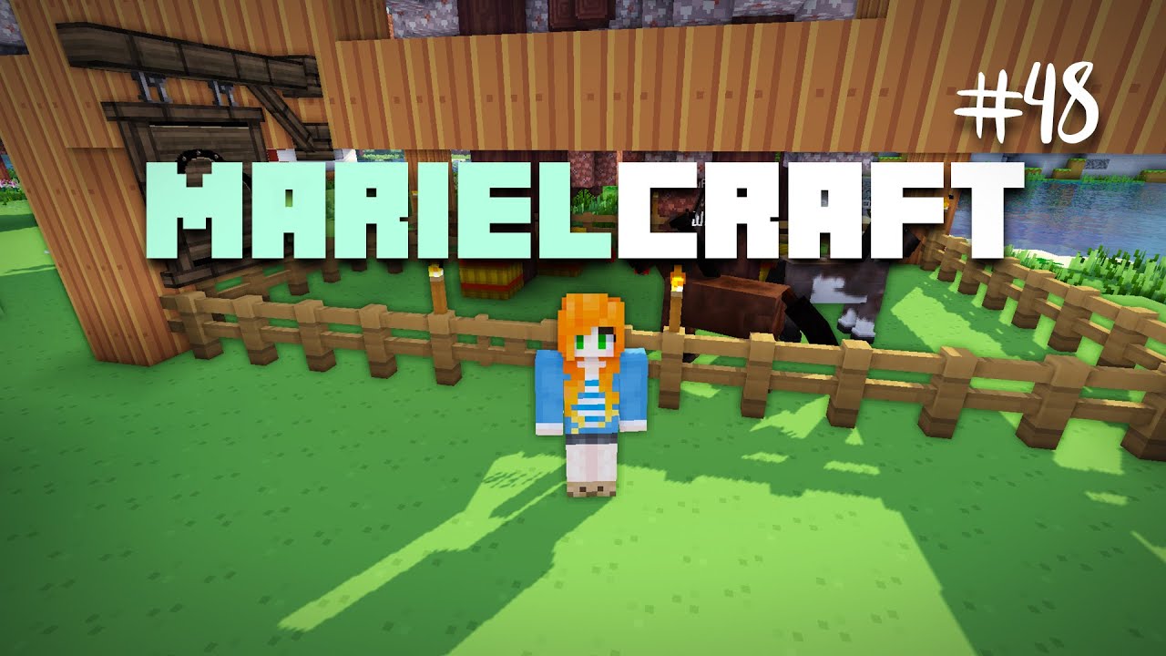 MarielCraft | Ep.48: "HORSES AND DUNGEONS" | (Minecraft Mods ...