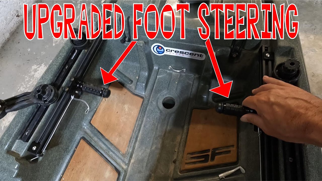 Crescent Smallie Foot Steering Upgrade - YouTube