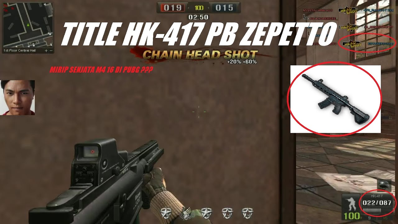 Title HK-427 #pointblank #pb #gameplay #games - YouTube