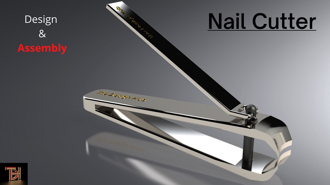 NAIL CUTTER design and Assembly in solidworks | solidworks tutorials ...