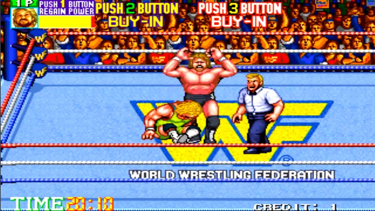 Mr. Perfect GIVES UP! Ted DiBiase WINS THE ROYAL RUMBLE (w/continues ...