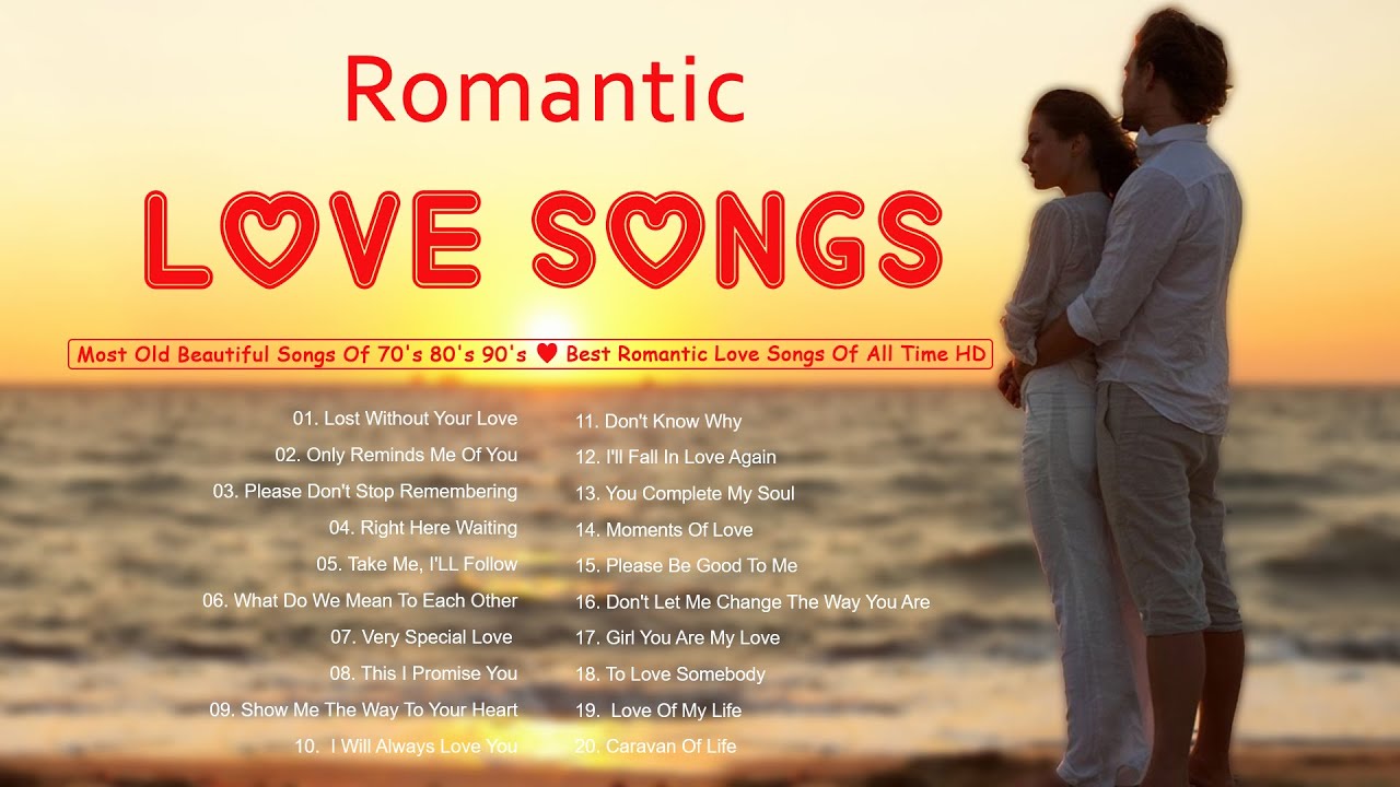 Most Old Beautiful Love Songs Of 70's 80's 90's 💖 Best Romantic Love ...