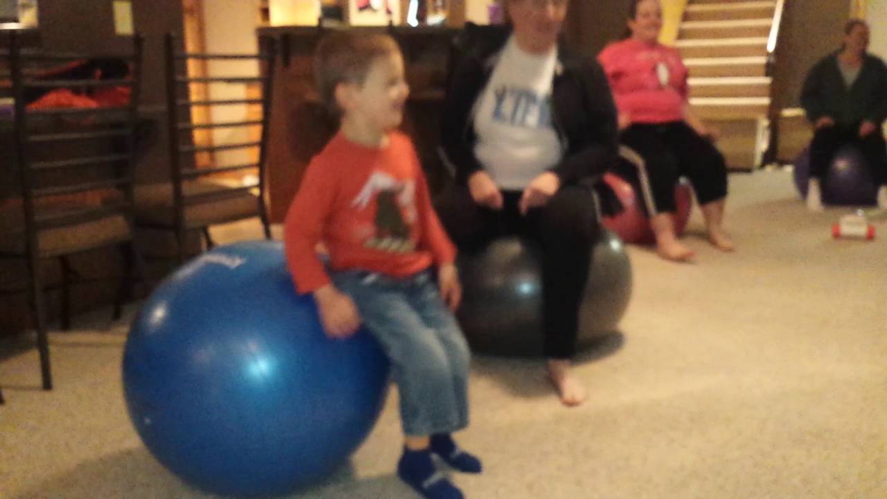 Swiss Ball Class at Burn It - YouTube