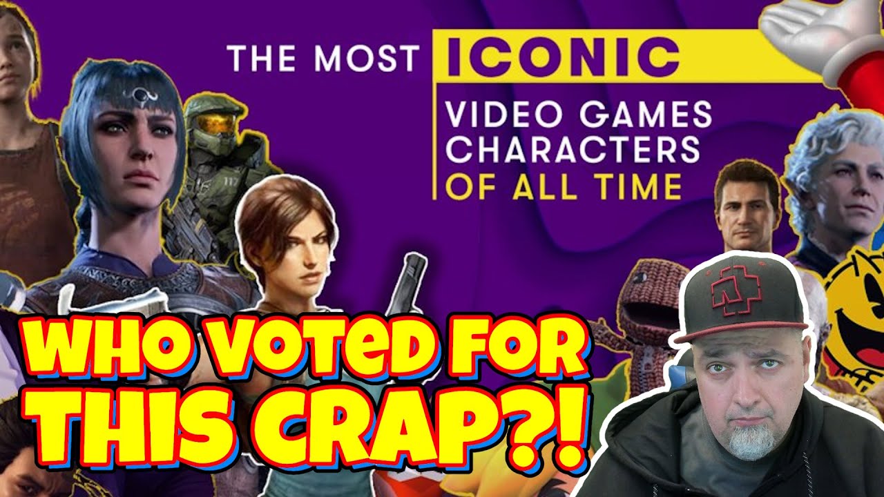 SHAME! The Most ICONIC Video Game Characters Of All Time My BALLS ...