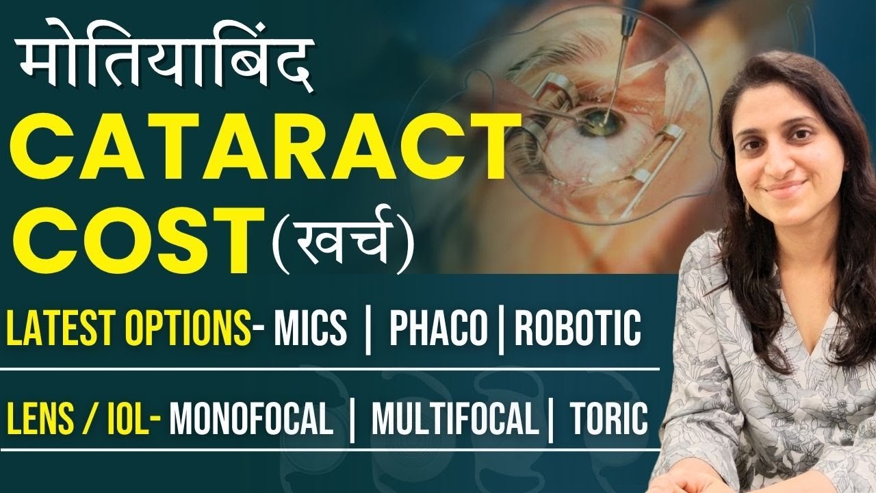 Cataract Surgery Cost Explained | MICS, Phaco & Robotic | Lens Types ...
