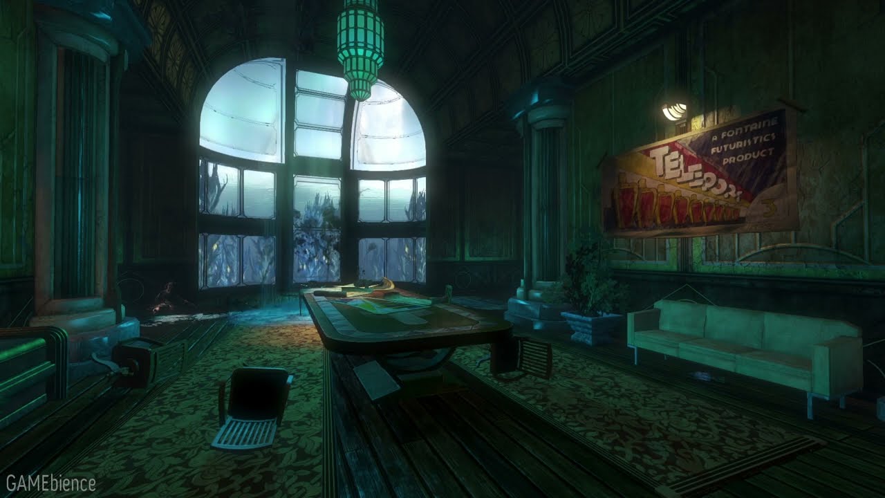 3 Hour - Bioshock 2 Remastered - Marketing Conference Room Ambience ...