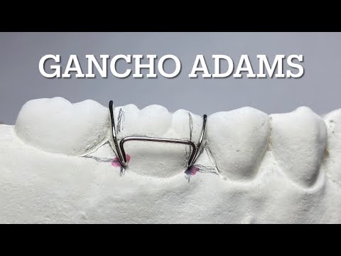 Confección paso a paso de un Gancho Adams - YouTube