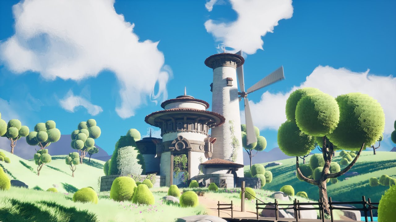 Meadow Haven Valley - Stylized Game - UE 5.5 - YouTube