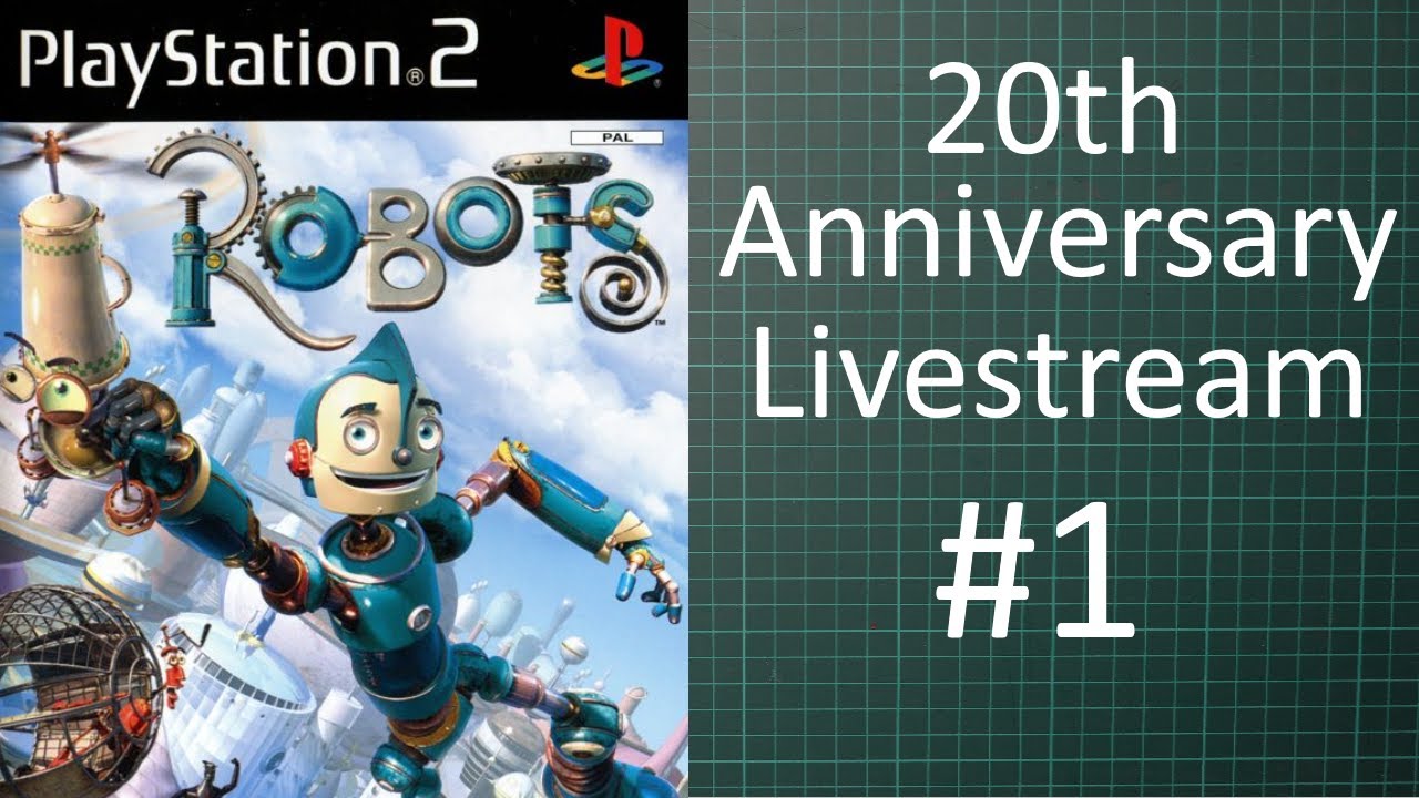 Robots (2005) PS2 #1 | 20th Anniversary Stream - YouTube