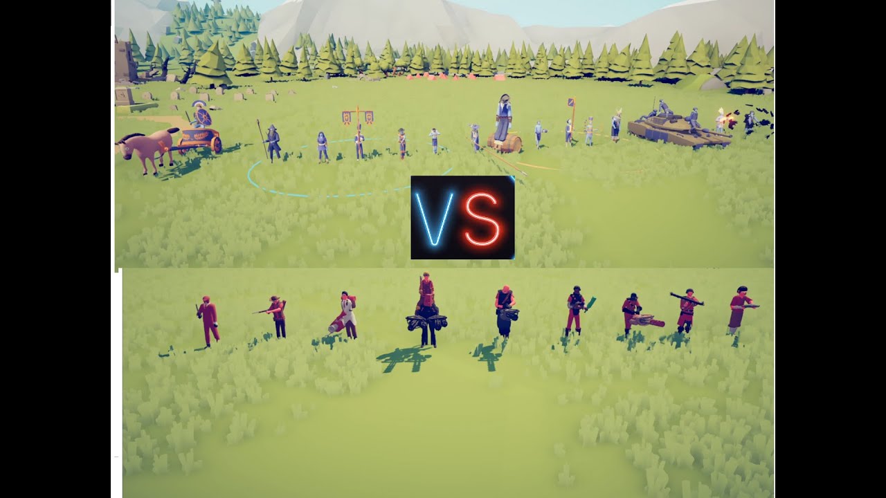totally accurate battle simulator team fortress 2 vs legacy - YouTube