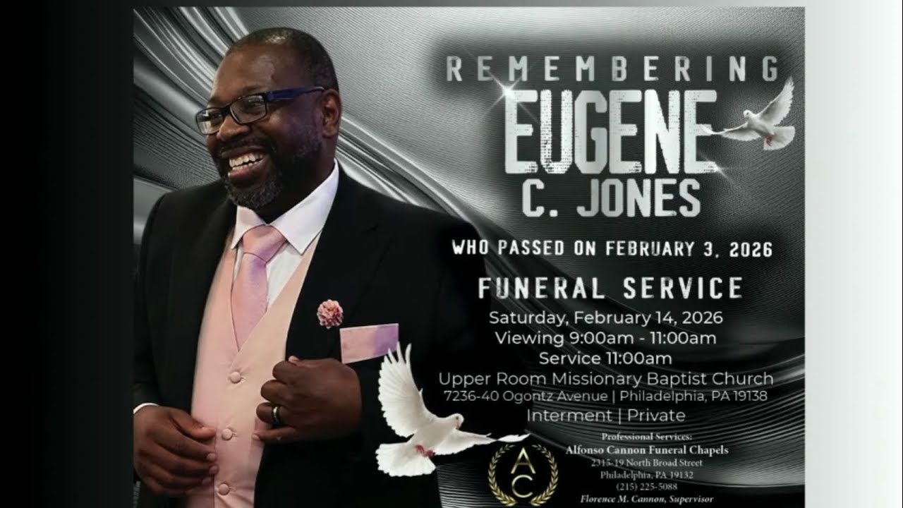 The Life Celebration of Eugene Jones | February 14, 2026 - YouTube