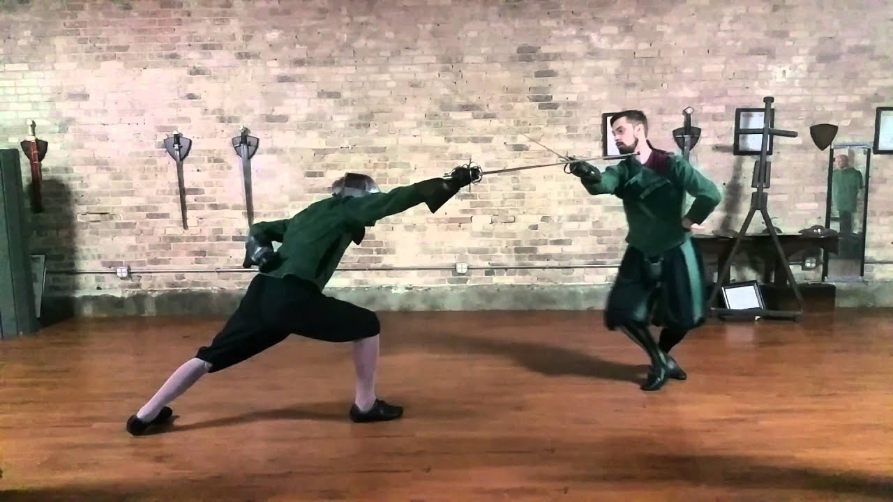 Meyer Rapier - 1st Parry/Setting Off - YouTube