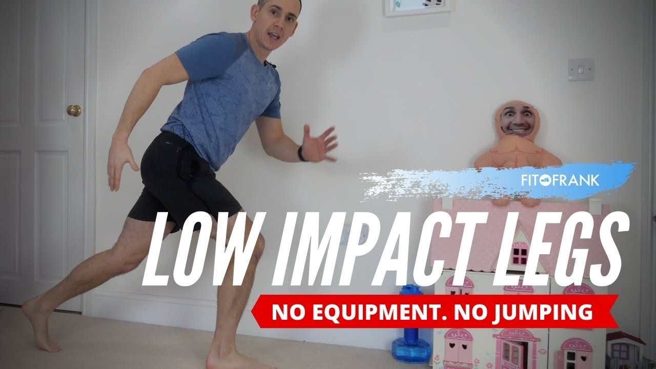 25 minute Low Impact Legs Workout (No Equipment Required) - YouTube