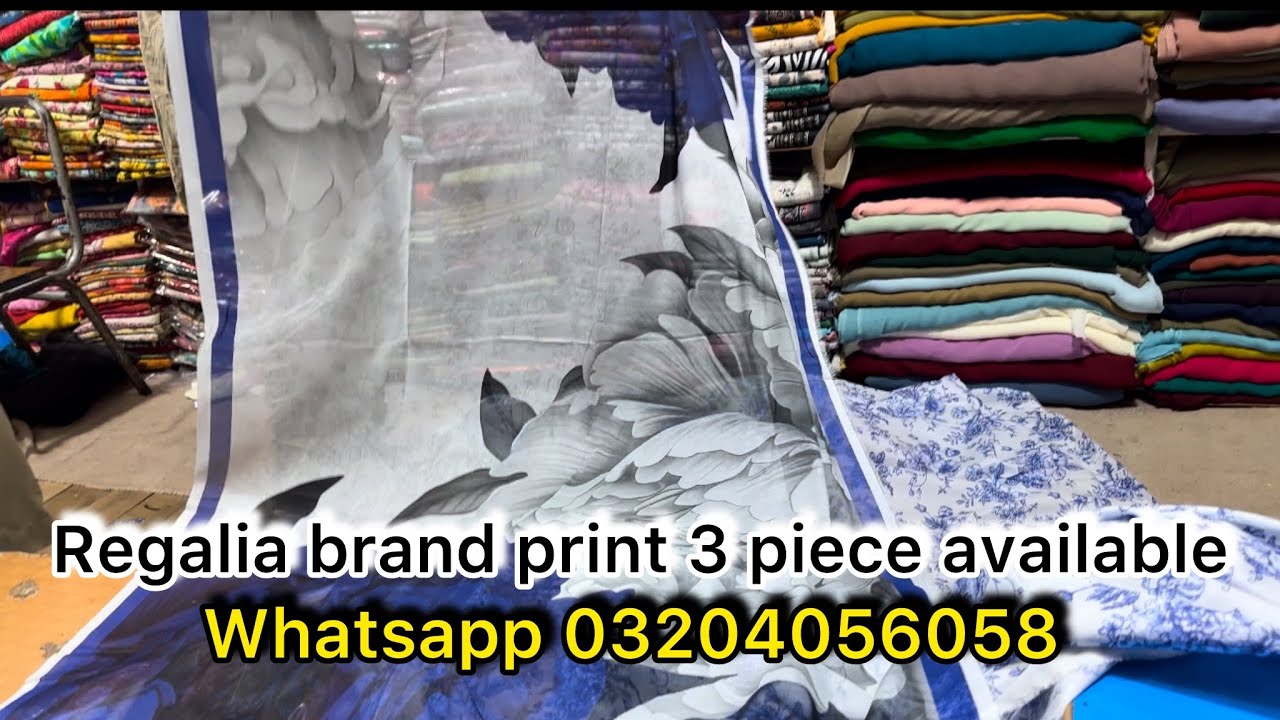 Regalia brand print 3piece available|#faizanmatchingcentre#03204056058# ...