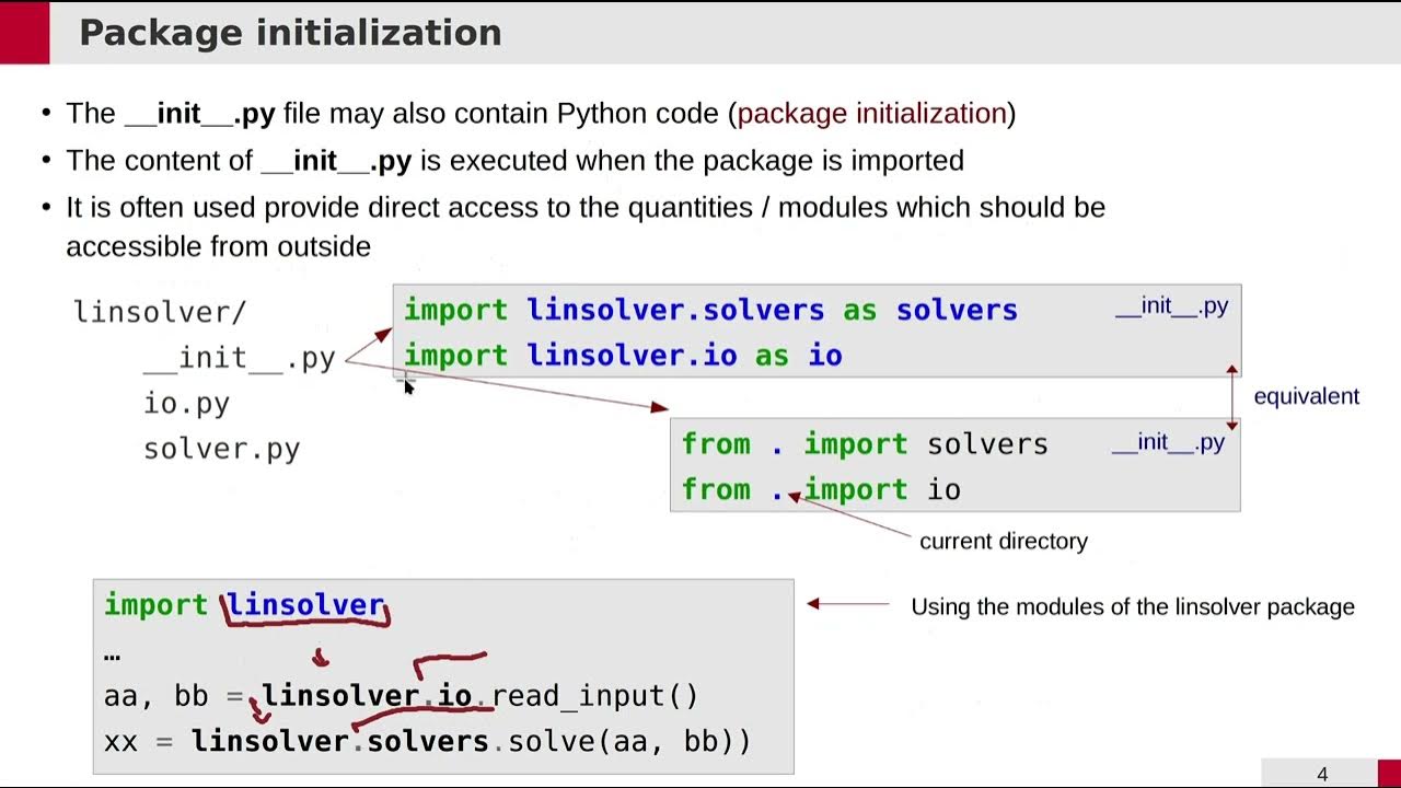 SciPro Python 2024: 23 - Python packages - YouTube